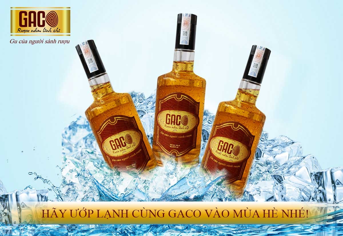 CÁCH UỐNG RƯỢU GACO VÀO MÙA HÈ